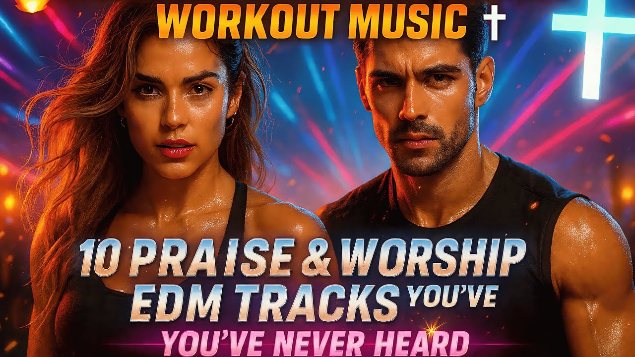 🔥 Non Stop Christian Techno Workout Music ️ 10 Praise & Worship EDM ...