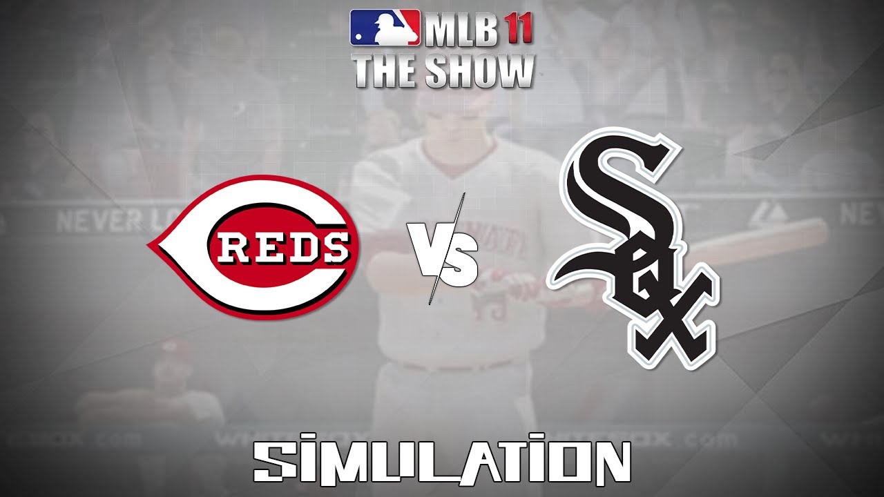 MLB 11: The Show (2011) - Cincinnati Reds vs Chicago White Sox ...