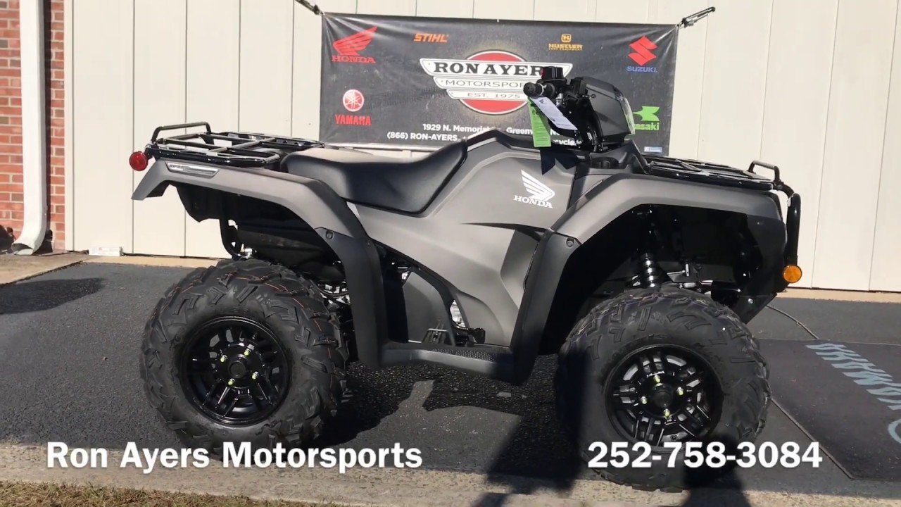 2019 Honda FourTrax Foreman Rubicon 4x4 Automatic DCT EPS Deluxe - YouTube