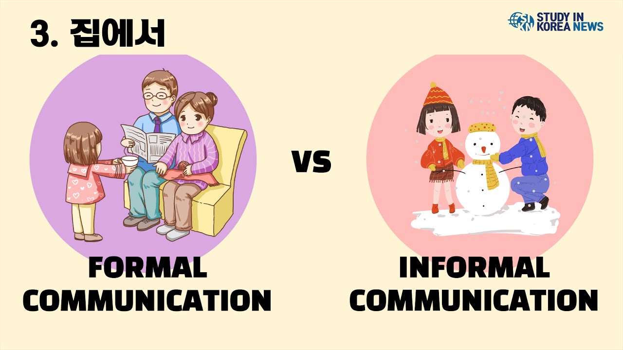 [한국어 반말/존댓말 배우기: Learning informal & formal communication in Korean (3 ...