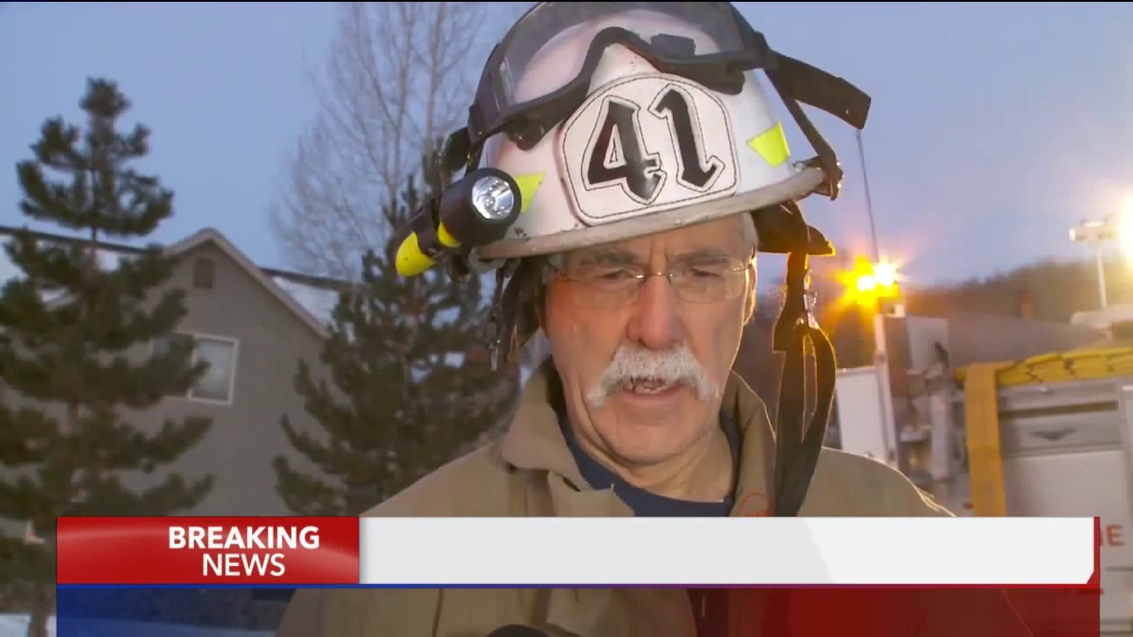 Officer, two firefighters injured in Utah County fire - YouTube