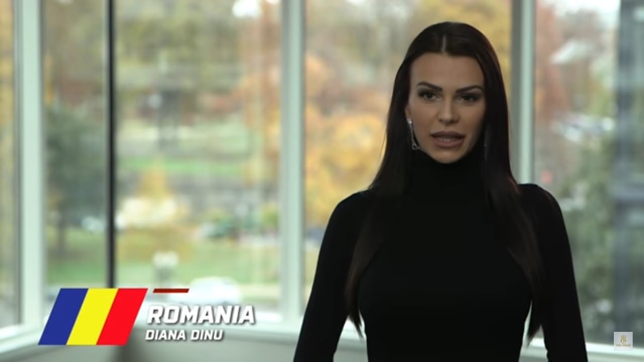 ROMANIA, Diana Dinu - Contestant Profile: Miss World 2016 - YouTube