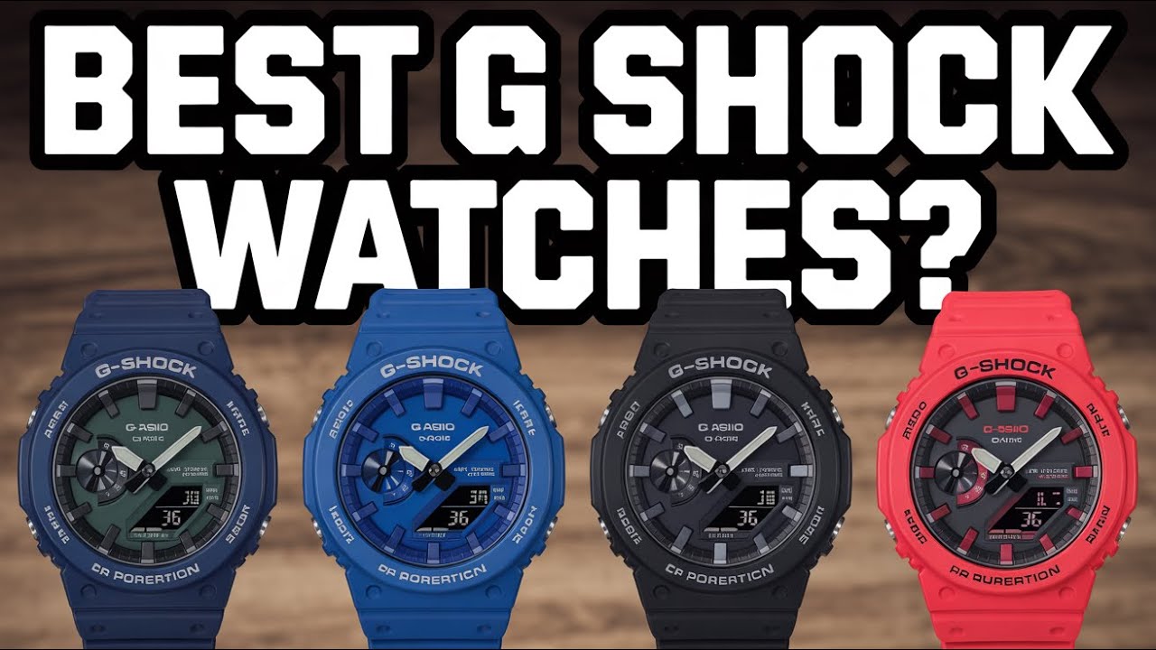 TOP 5 Best G Shock Watches 2025 - YouTube