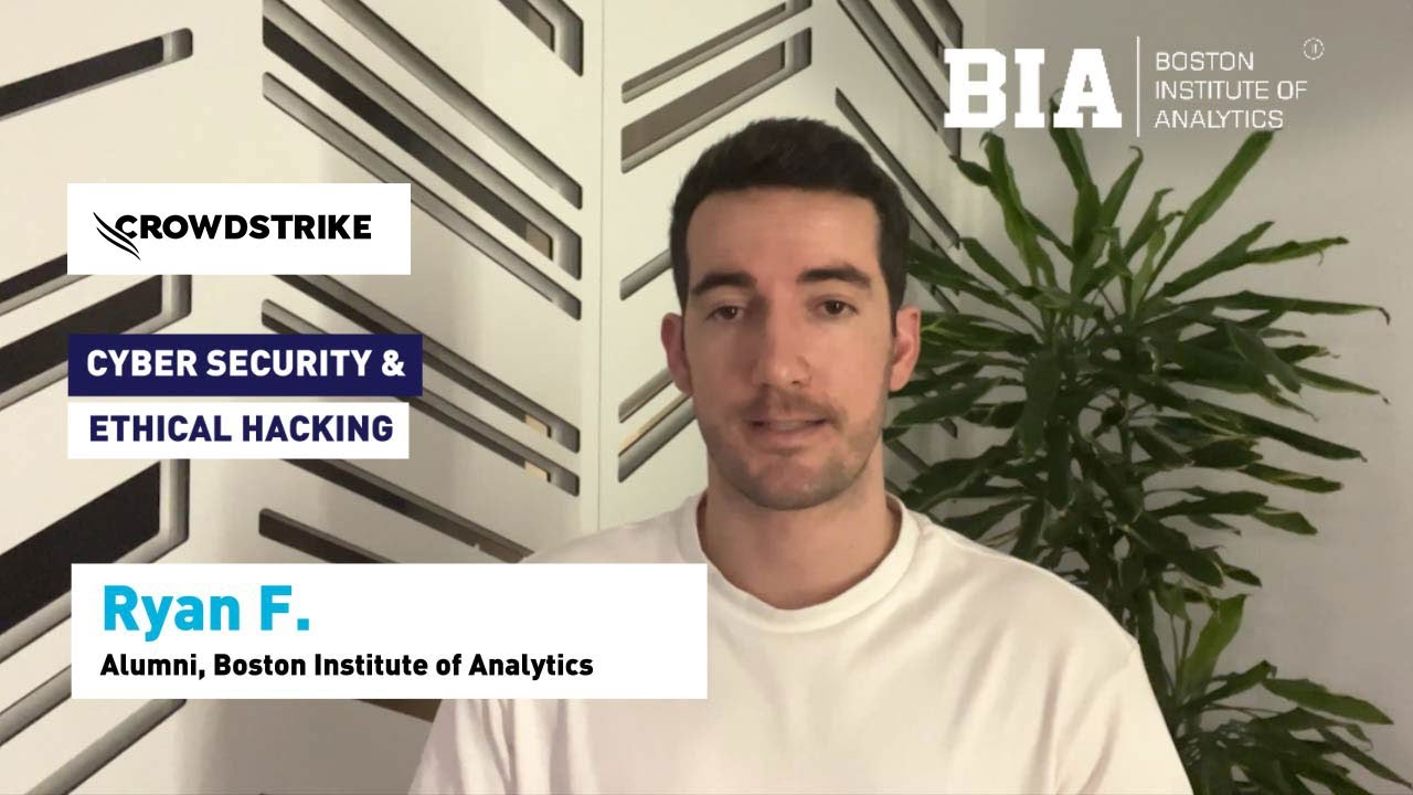 From BIA's Cyber Security & Ethical Hacking Course to Cybersecurity Analyst at CrowdStrike - YouTube