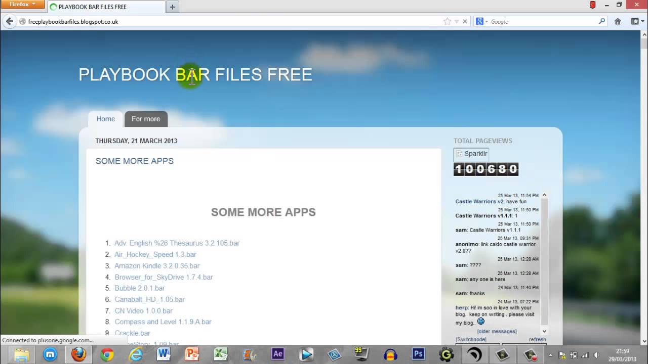 How to Install Android Apps To PlayBook Simple Step by Step Tutorial ...