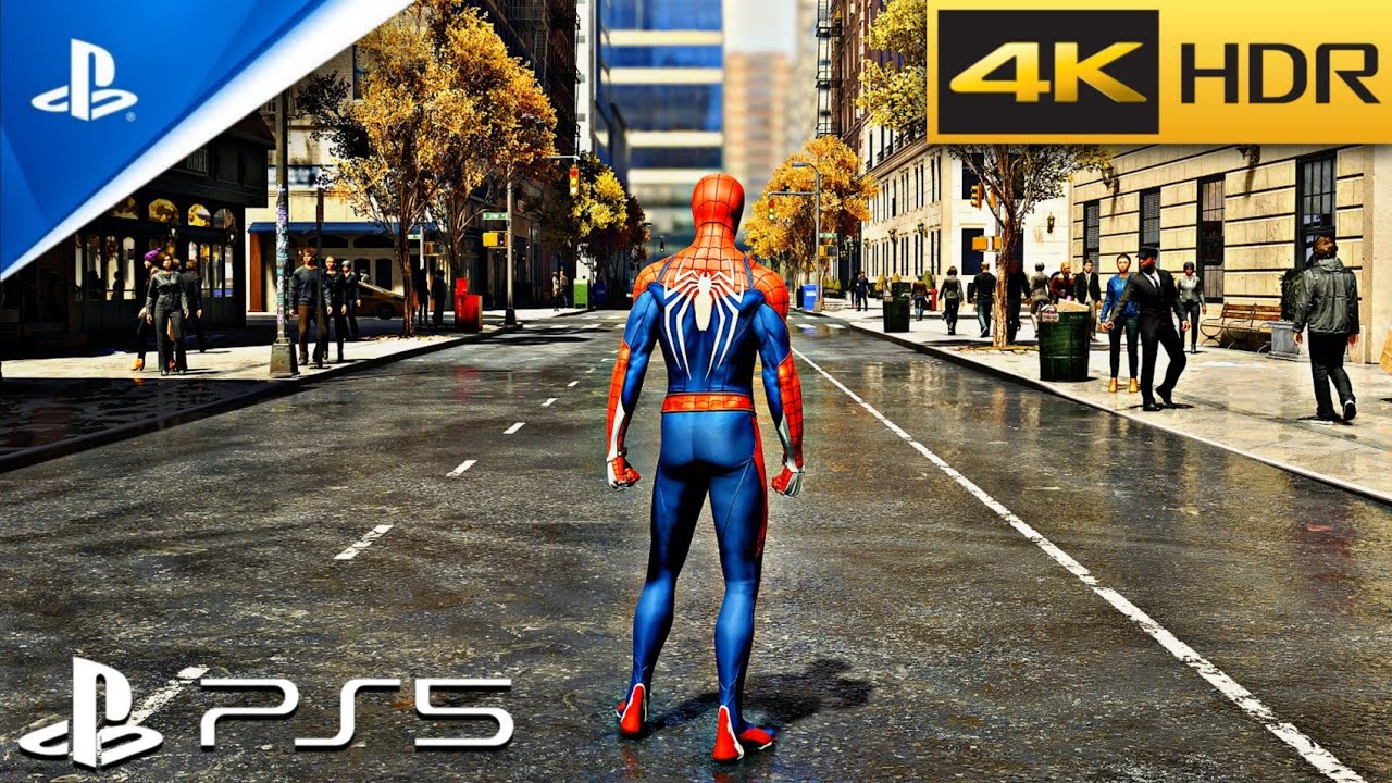 Spider Man Remastered Ps5 4k 60fps Hdr Ray Tracing Gameplay Youtube