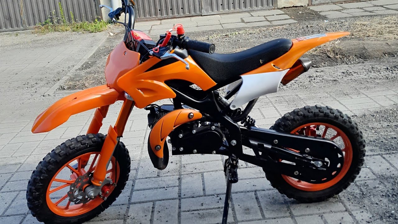 kxd cross mini pocet 50cc - YouTube