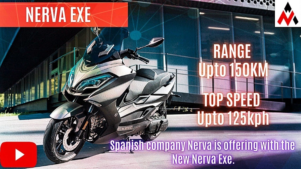 Nerva Exe e-scooter | A Fast Entry to the Electric Maxi-Scooter Market ...