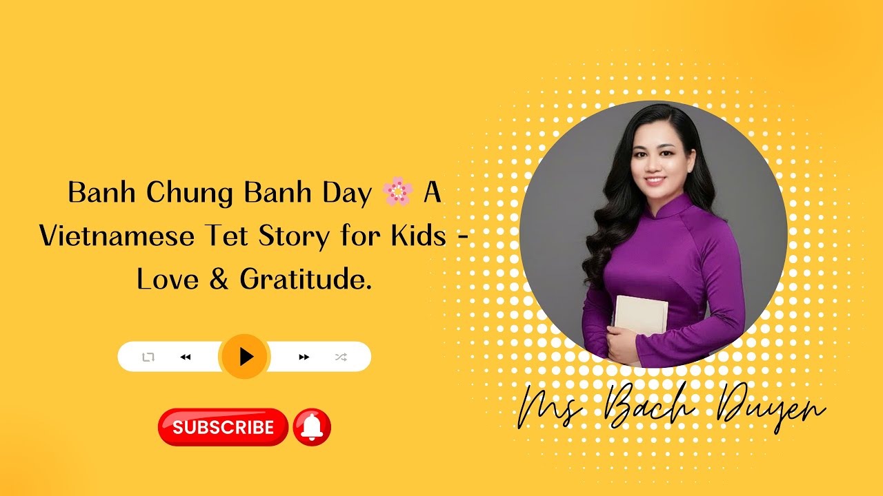 Banh Chung Banh Day 🌸 A Vietnamese Tet Story for Kids | Love ...