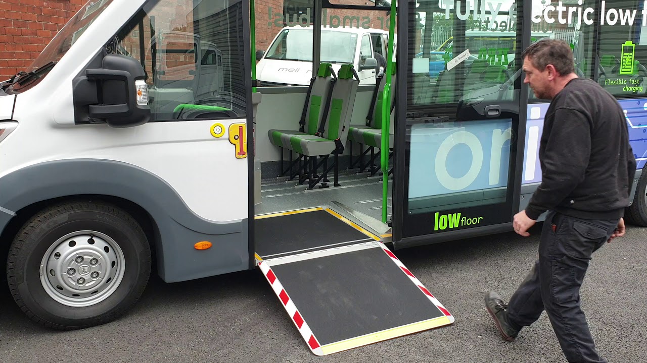 Mellor Public Light Bus- Side Ramp - YouTube