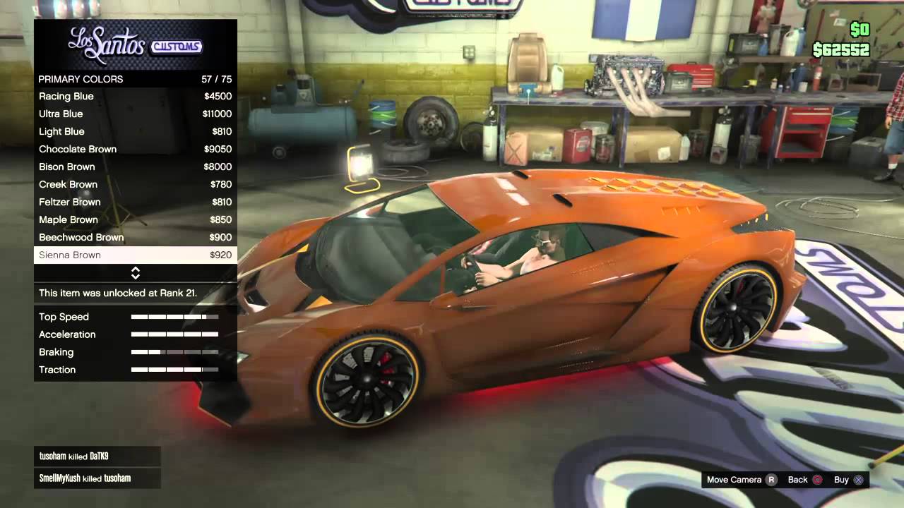 GTA V online Custom Car - YouTube