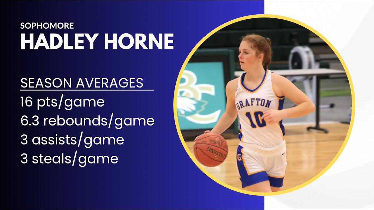 2022-2023 Hadley Horne Basketball Sophomore - YouTube