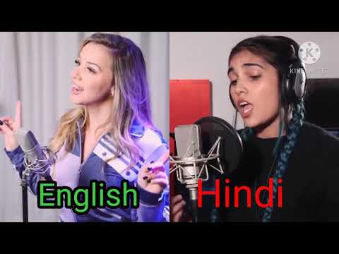 Satisfya female version hindi vs english Aish vs EmmaHeesters Gadi LamborghiniImran Khan cover song