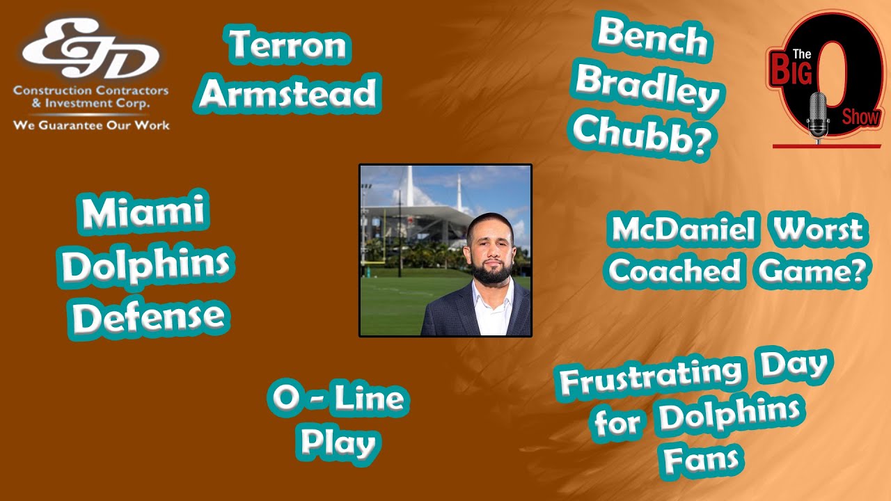 The EJDConstruction.com Miami Dolphins Post Game Report w/ David ...