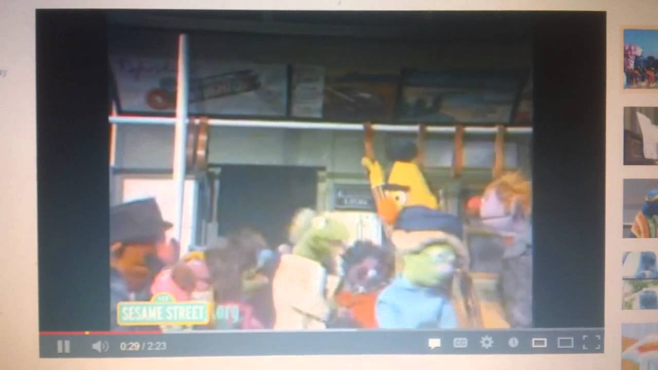 sesame street subway - YouTube