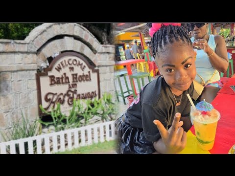 Oniah's Birthday Celebration, touring Nevis 🇰🇳 Hot Springs, Sunshine Bar & Grill, Pinney's Beach etc