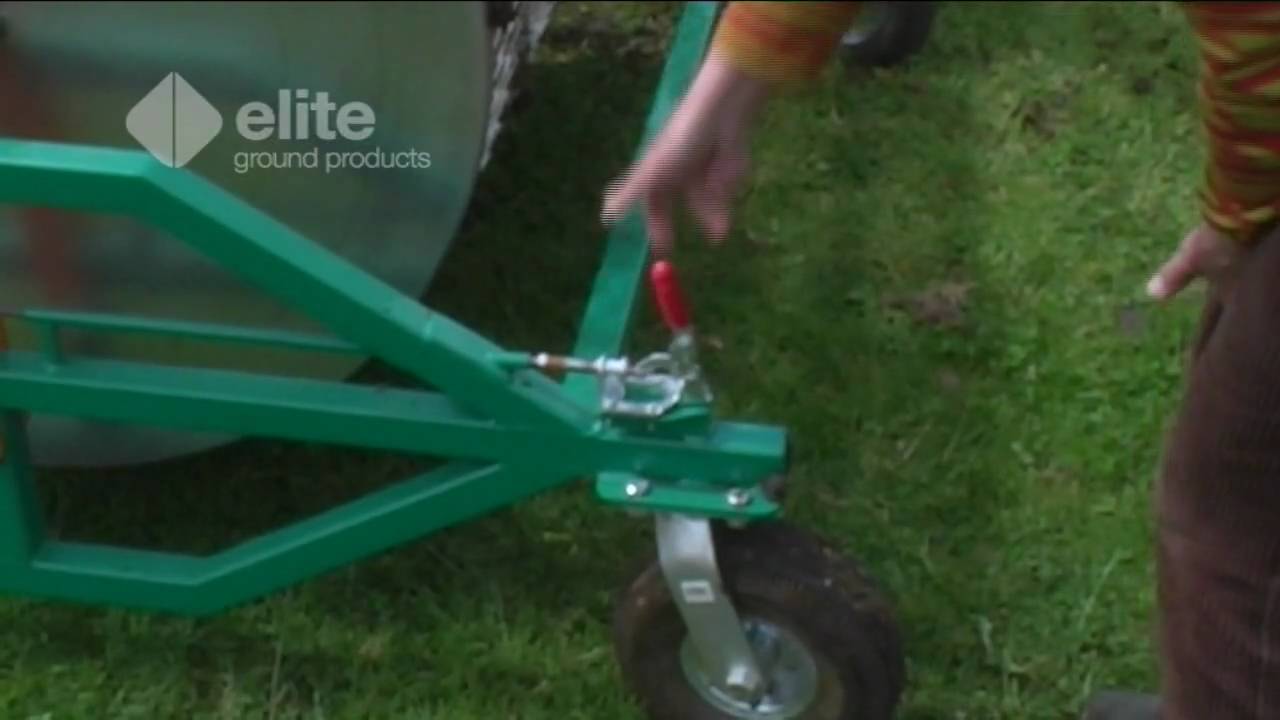 Rotary Manure Spreader from Elite Ground Products - YouTube