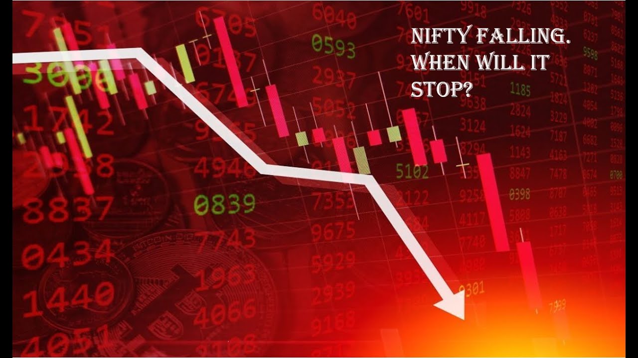 Nifty falling down the hill. - YouTube