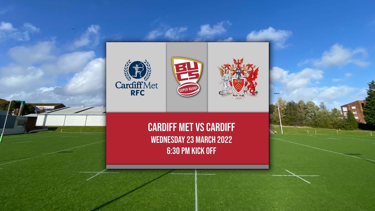 BUCS Super Rugby - Quarter Final - Cardiff Met v Cardiff Uni - YouTube