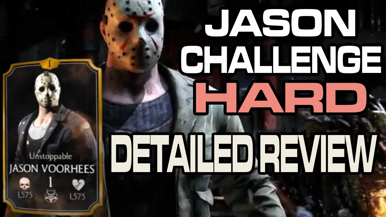 Jason Voorhees HARD Challenge Complete. SLASHER JASON vs UNSTOPPABLE ...