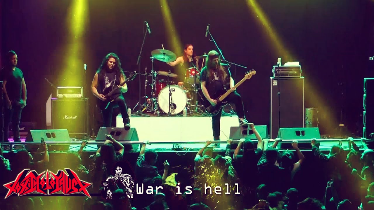 TOXIC HOLOCAUST "War is hell" en Santiago, Chile (23/10/2022) Arena Recoleta - YouTube