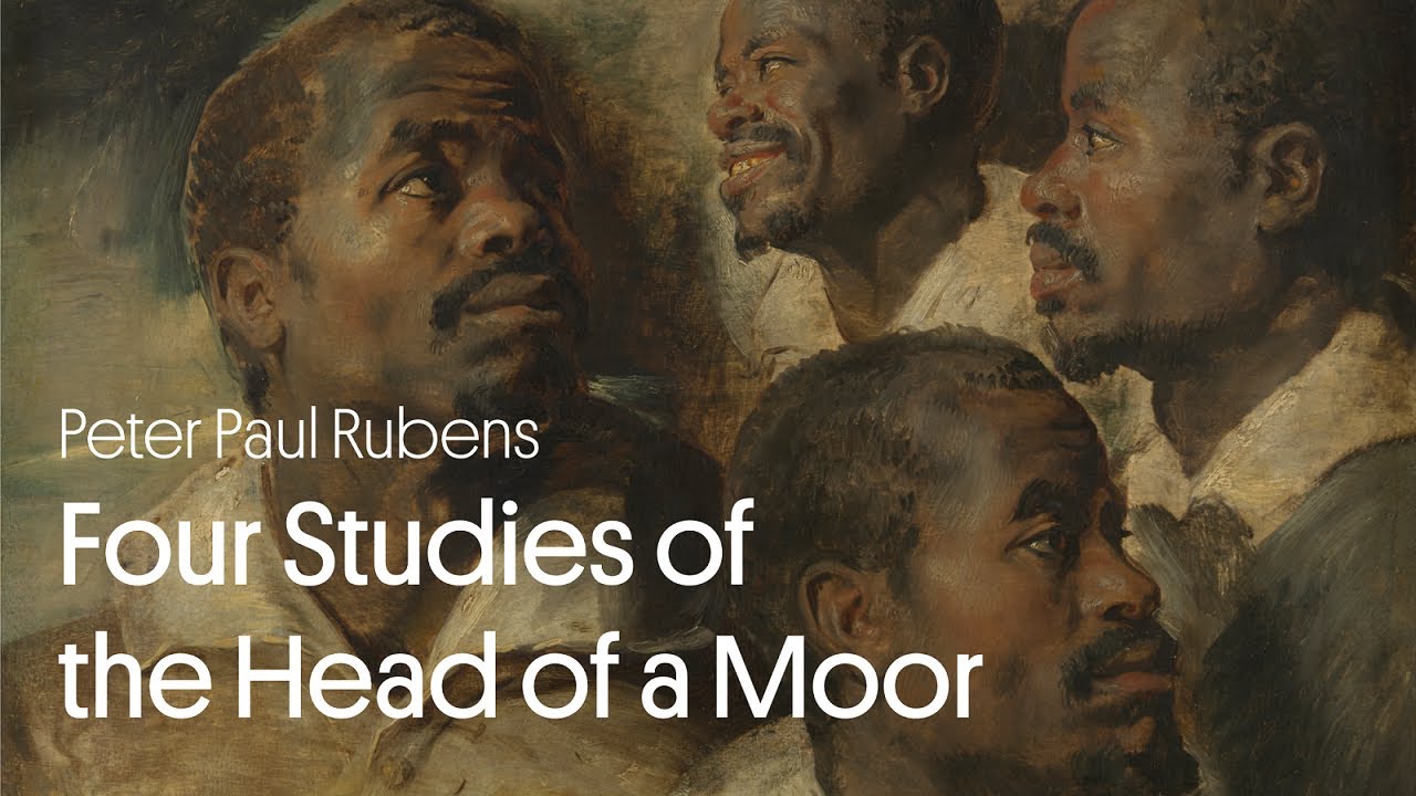 Four Studies of the Head of a Moor – Peter Paul Rubens | Fine Arts At ...