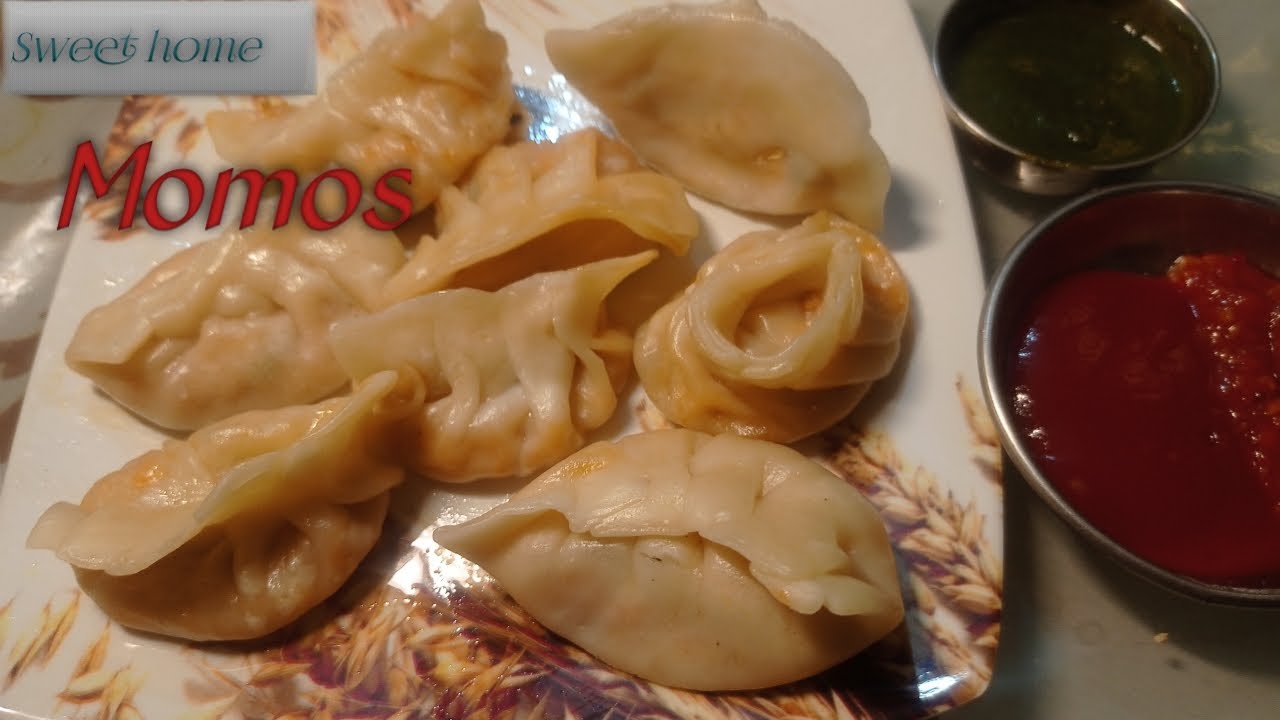 वेज फ्रइड मोमोज और तीखी चटनी | veg fried Momos Recipe | veg Momos ...