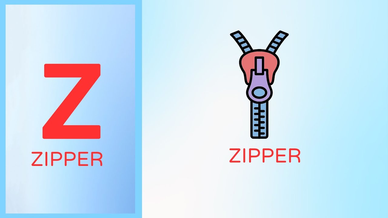 Z for Zipper - Learn the Letter Z with a Fun Zipper Song for Kids! 🎶 ...