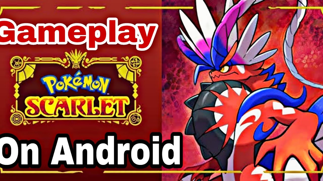 Pokemon Scarlet & Violet Gameplay On Android - YouTube