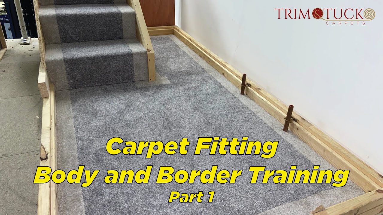Carpet Fitting - Body and border part 1 - YouTube