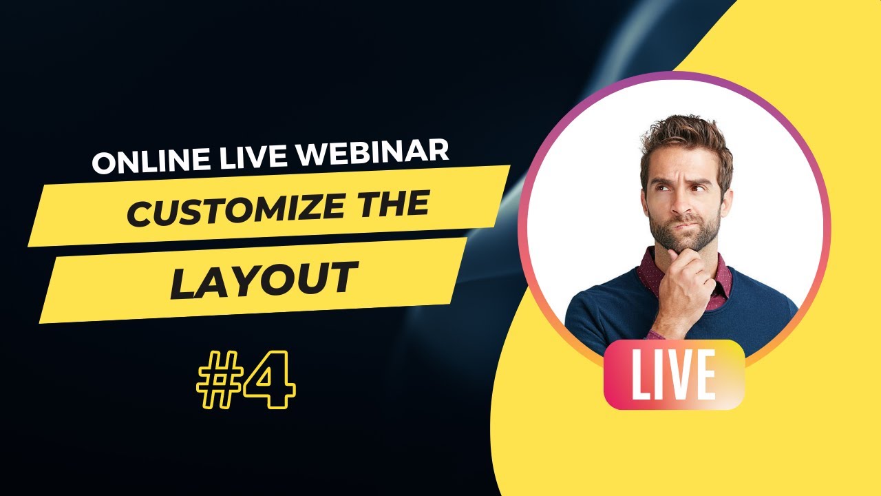 4. How to customize the layout || Blogger Website - YouTube