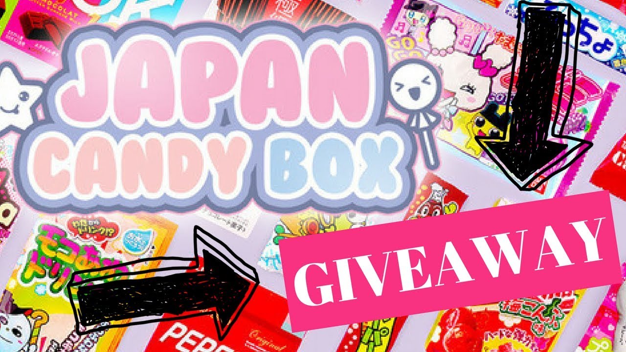 GIVEAWAY JAPAN CANDY BOX! | Giveaway - SugarDany - YouTube