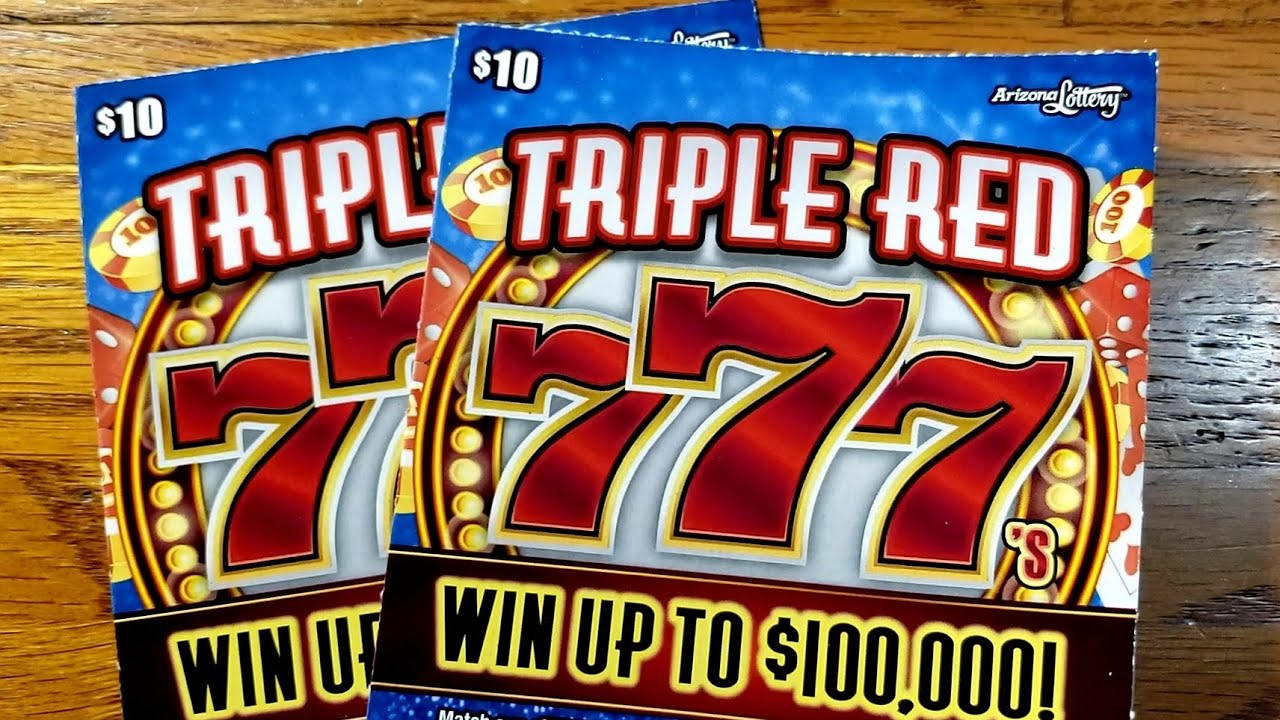 ARIZONA LOTTERY-- TRIPLE RED 777! - YouTube