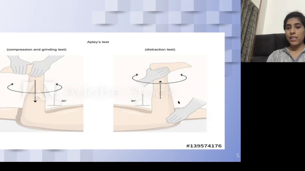 Menisci Test by Dr.Ruchi Patel - YouTube