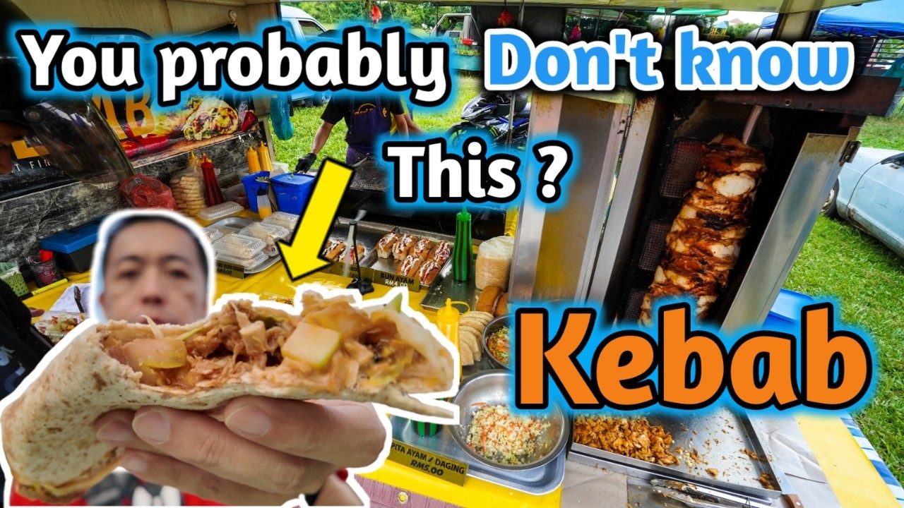 一家好吃的街边Kebab香气让你回味无穷 Tasty 3rd generation Kebab beef kebab Malaysia ...