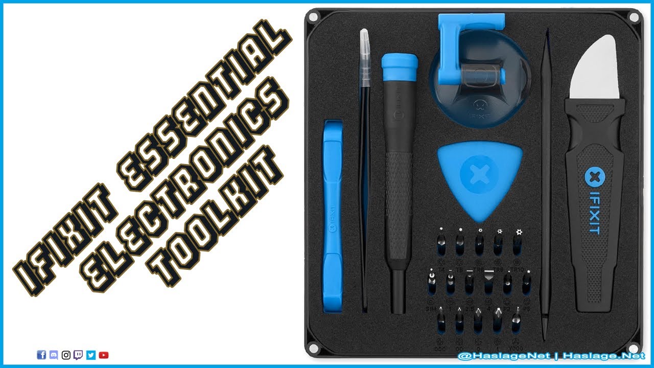 iFixit Essential Electronics Toolkit - PC, Laptop, Phone Repair Kit | HNE Tech - YouTube