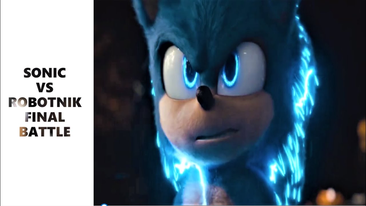 Sonic vs Dr Robotnik ( Full Screen HD ) Sonic: The Hedgehog Final ...