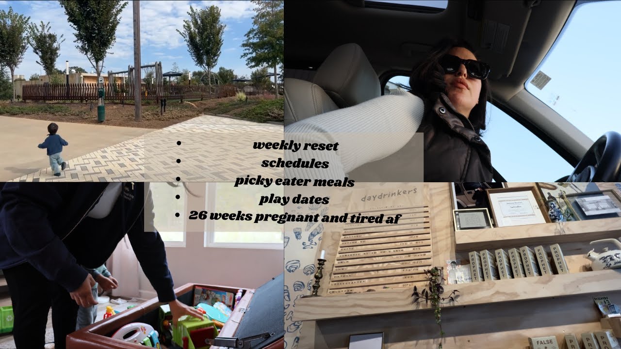 realistic and honest day in the life of a pregnant toddler mom - YouTube