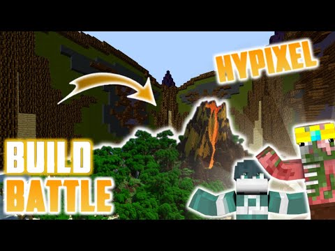 Construire une Île dans Minecraft (Build Battle Hypixel) - YouTube