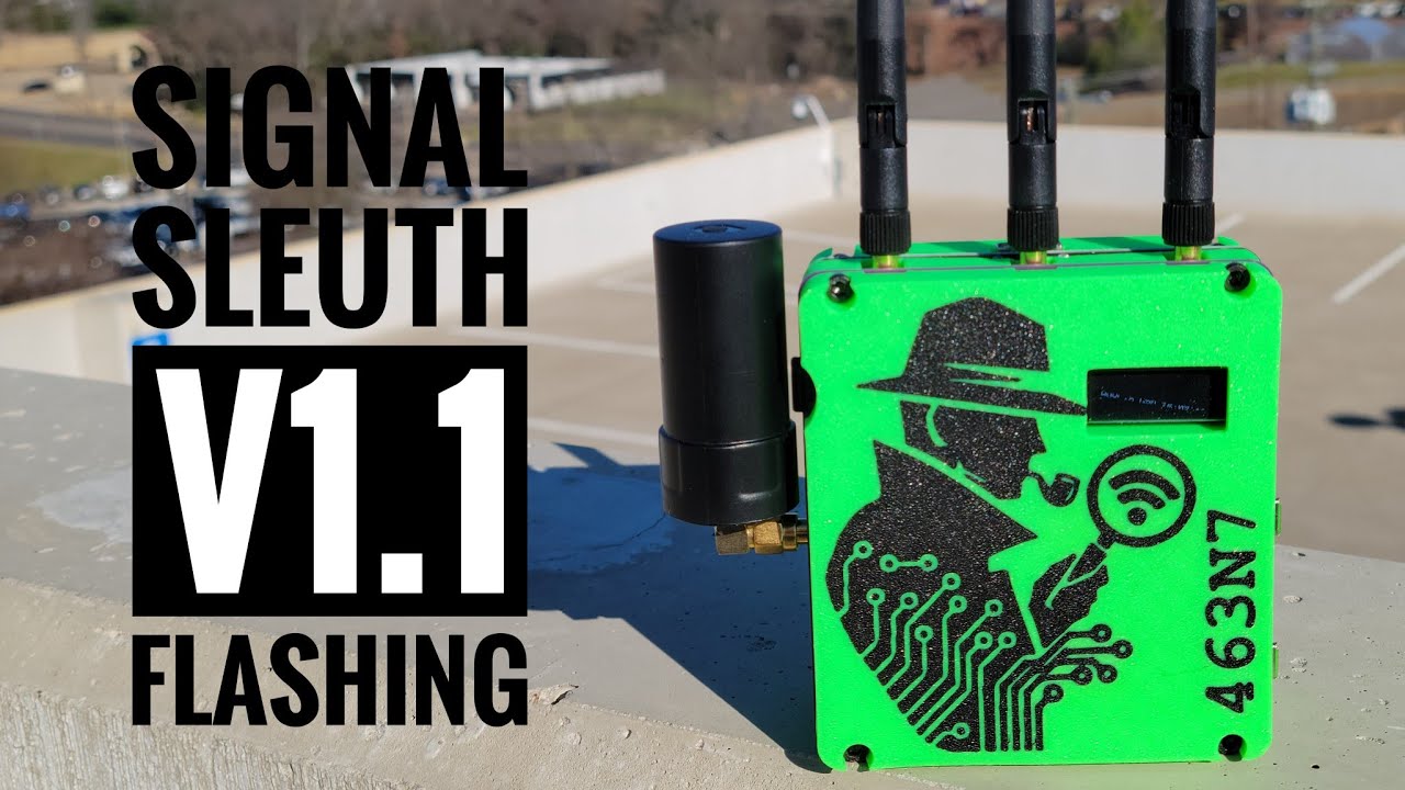 Signal Sleuth v1 1 Flashing - YouTube