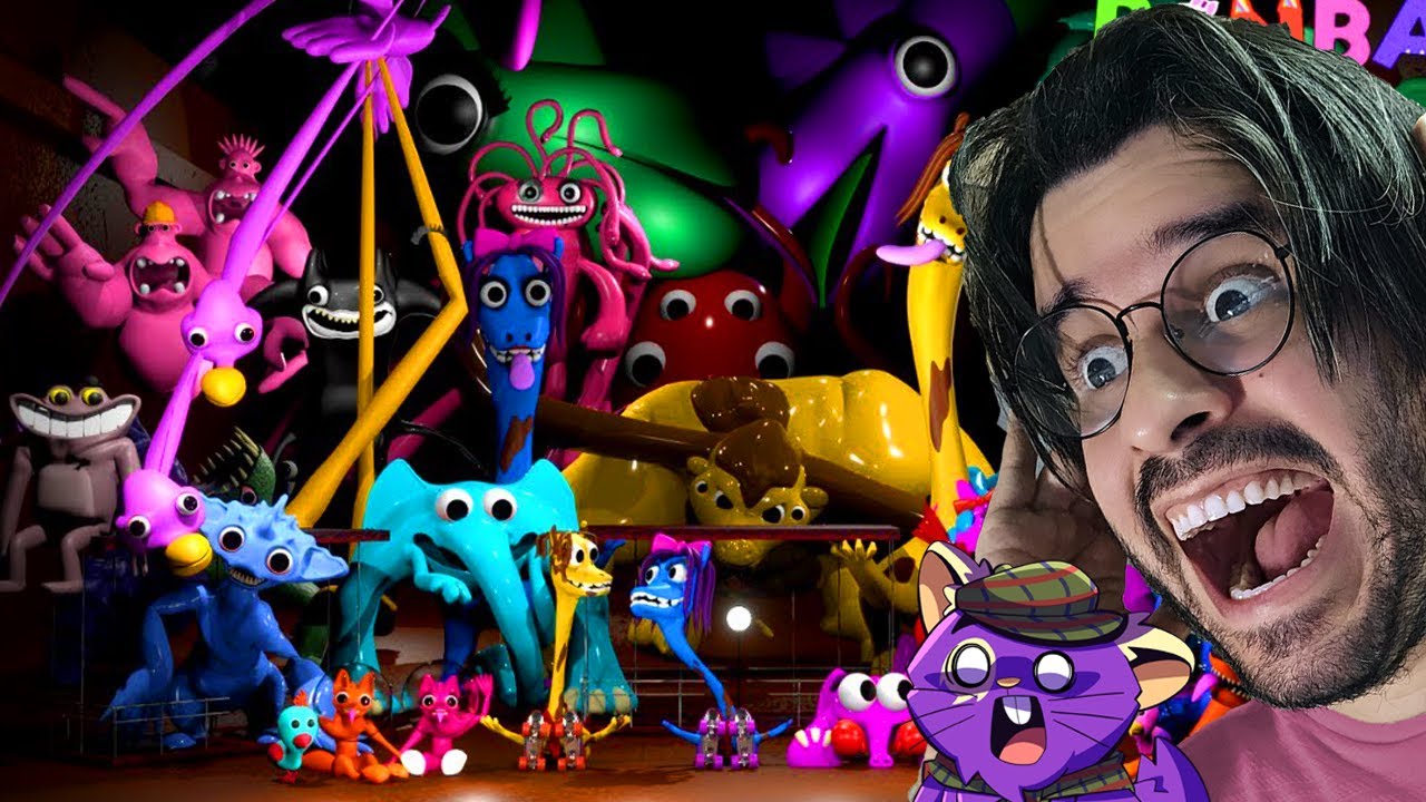 TODOS OS NOVOS MONSTROS GARTEN OF BANBAN 6 HANDY MANDY MR KICKSTER ...