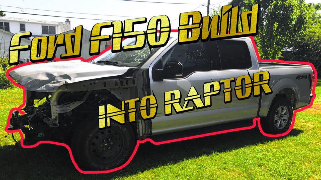 Rebuilding a wrecked Ford F150 PART 2 - YouTube
