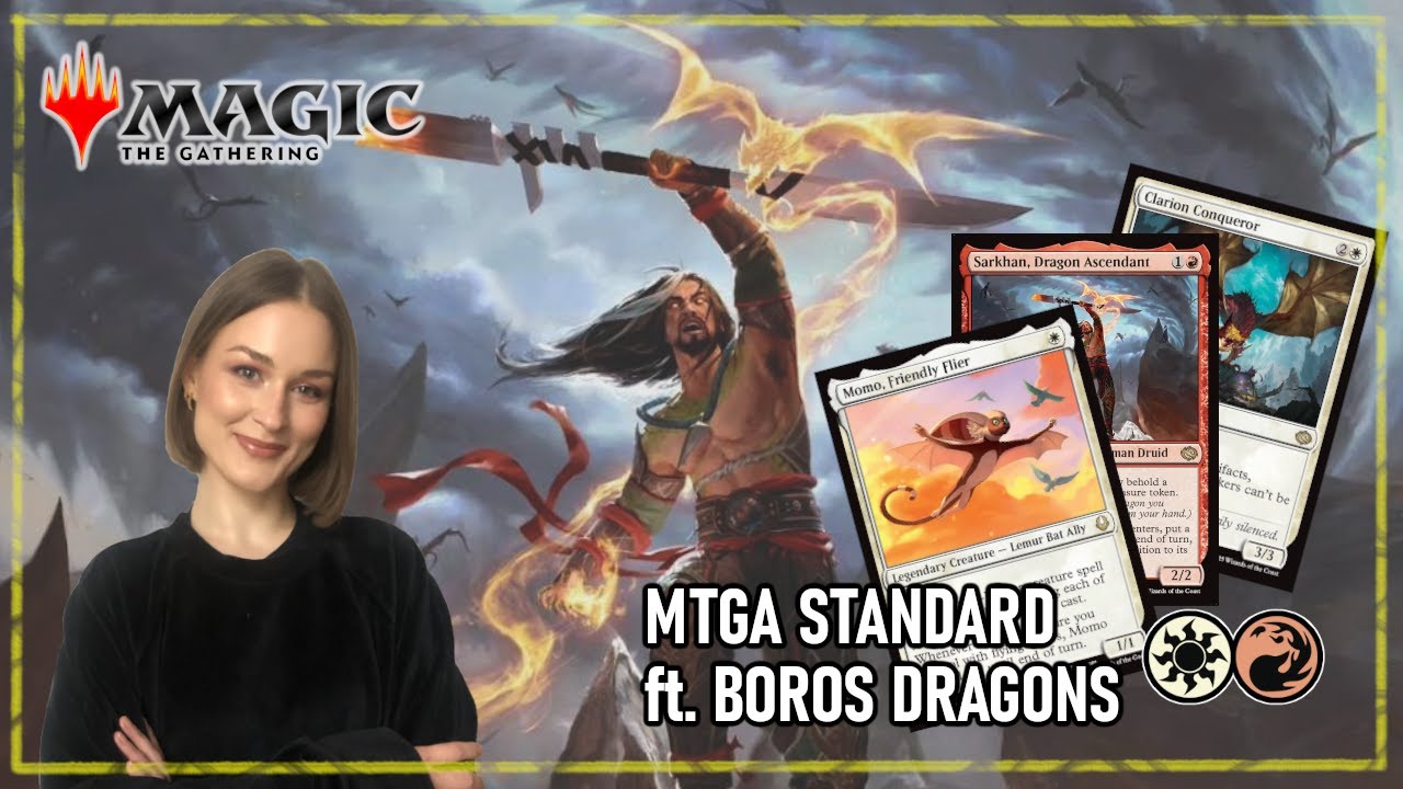 MTG STANDARD ft BOROS Dragons on Magic Arena Mythic Ranked bo3 - YouTube