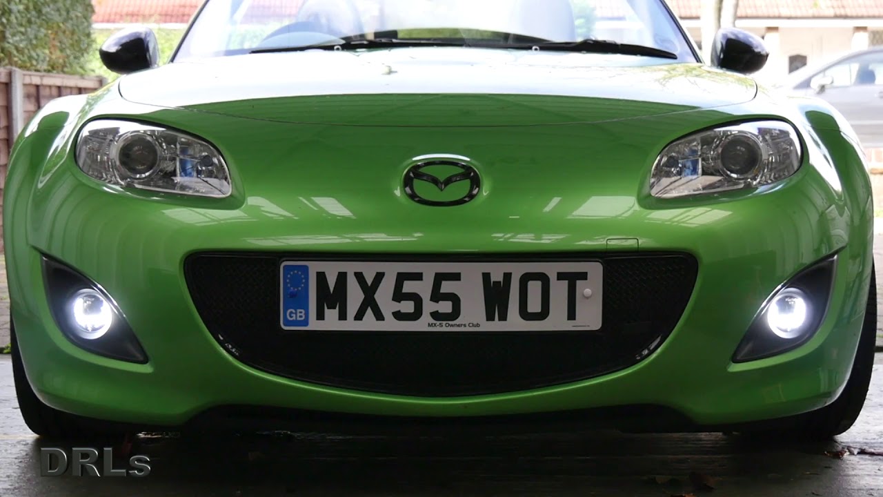 Mazda MX-5 Mk3 DRL & Fog Light Kit - YouTube