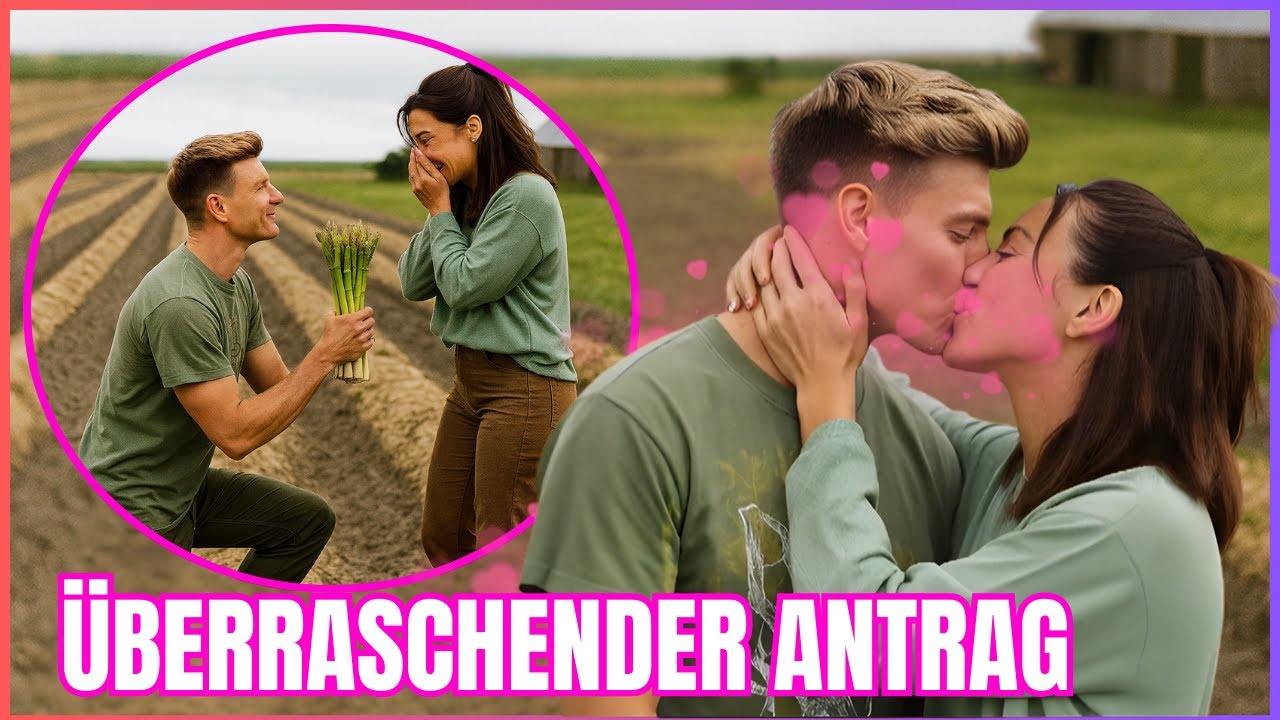 „Mitten im Garten: Friedrich überrascht Laura mit einem emotionalen ...
