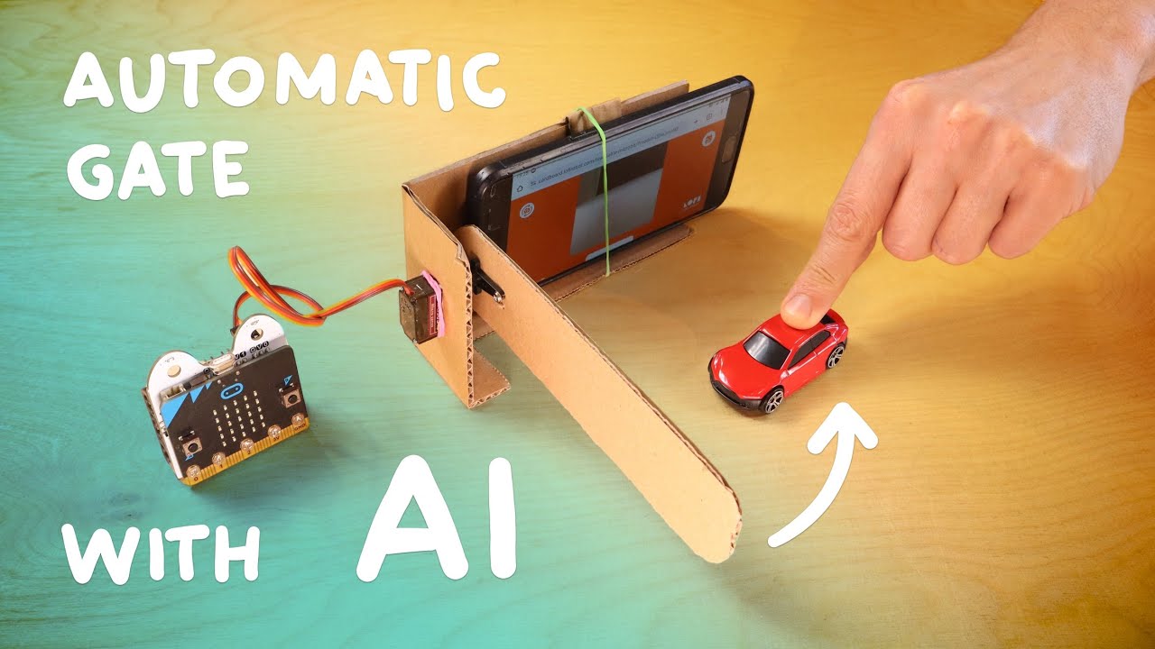DIY Automatic Gate using Teachable Machine and Micro:Bit – Smart AI ...