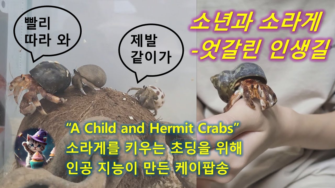 A Child and Hermit Crabs - An original KPOP song | For a boy who takes ...