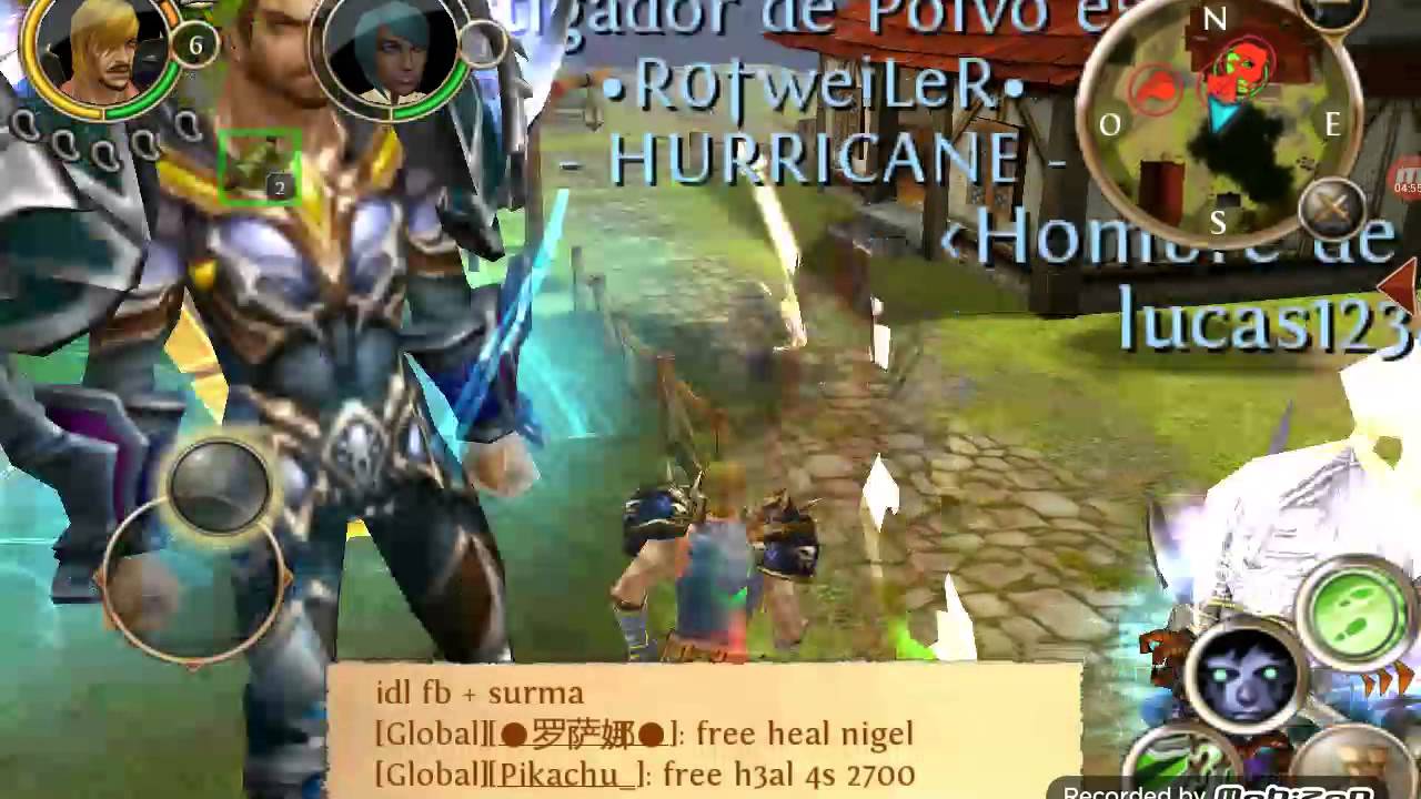 (horder of chaos)subiendo a nivel 7 - YouTube