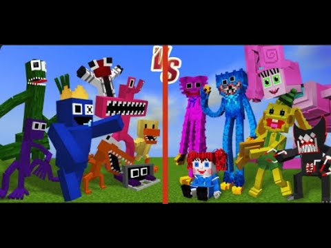 Base de Poppy Play Time vs base de Rainbow Friends - YouTube