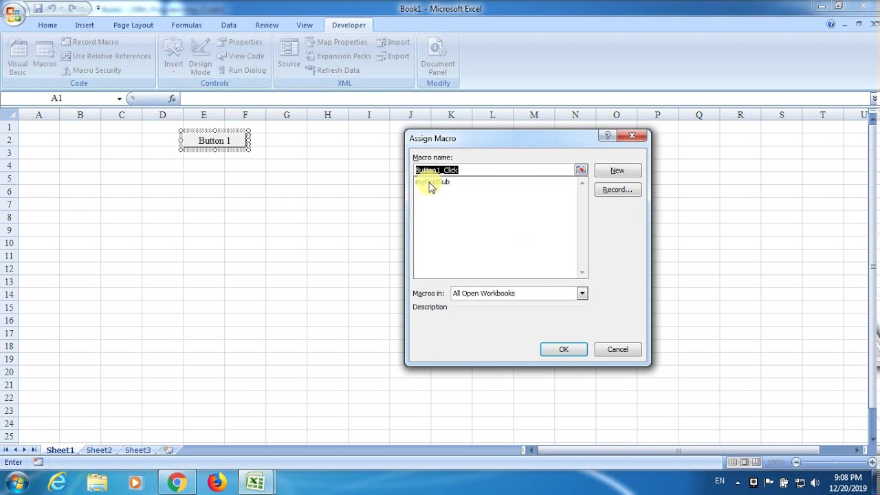 Vba For Data Science And Analytics Introduction To Vba Module Youtube